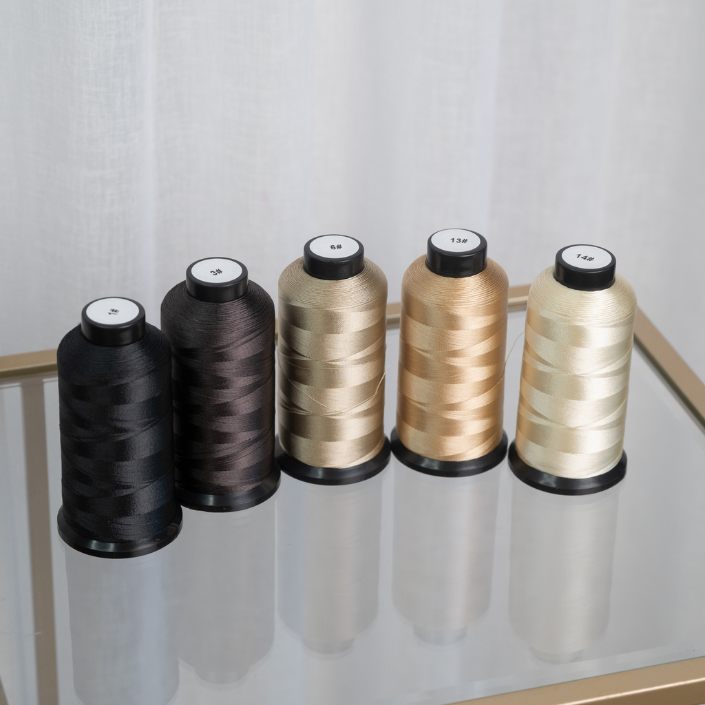Nylon Polyester Thread For Weft Hair Extensions – Samantha Harrison ...