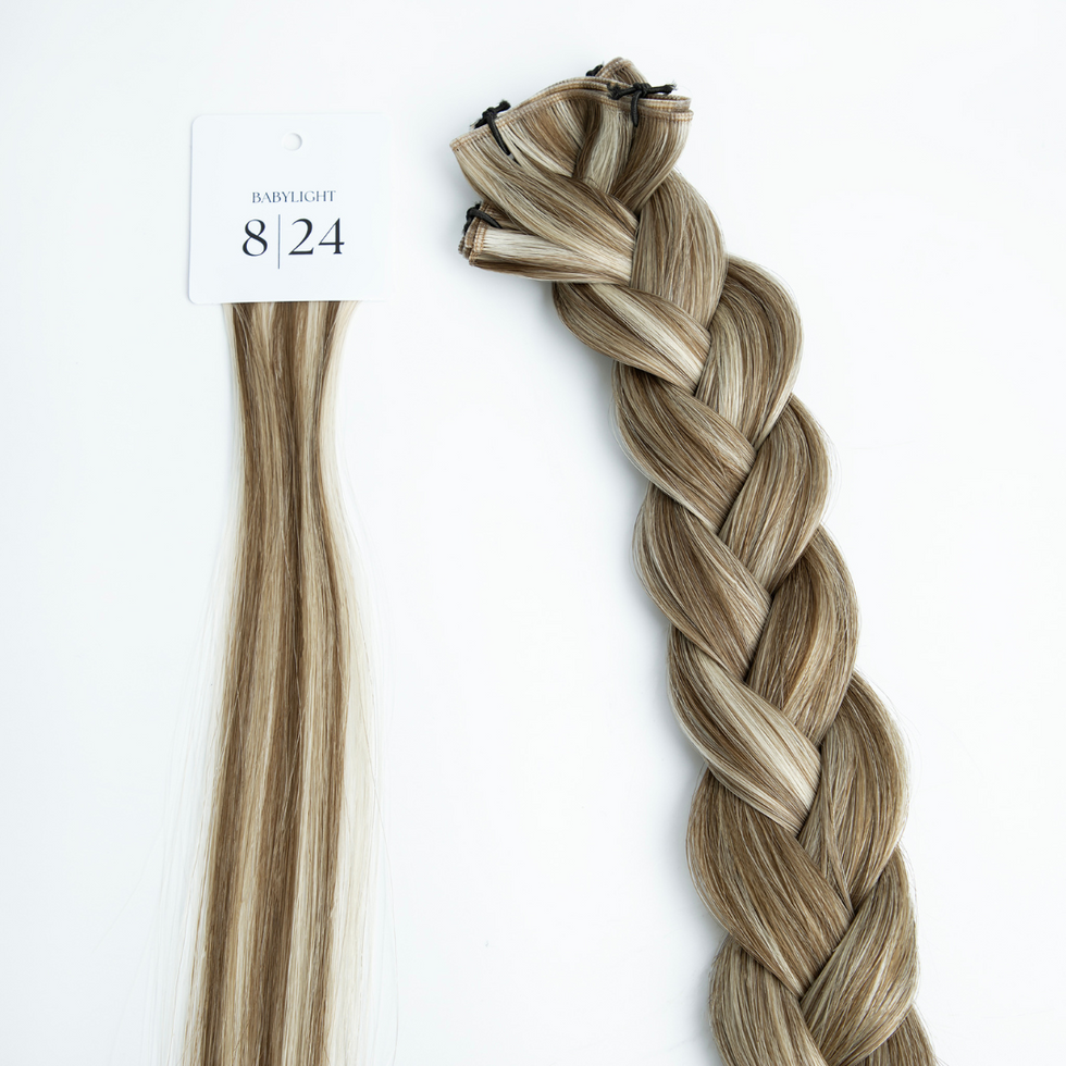 18" Invisible Weft Hair Extensions – Samantha Harrison Extensions