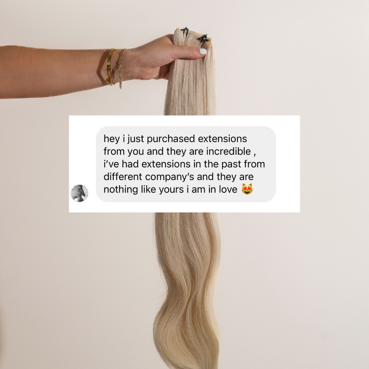 22" Invisible Weft Hair Extensions – Samantha Harrison Extensions